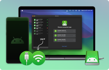 Connect Android to Mac easily | MacDroid app
