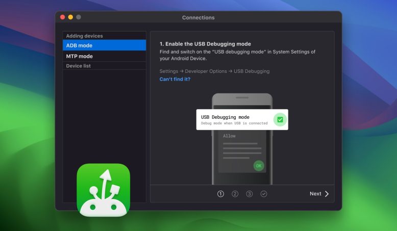 Cómo configurar el modo MTP en Android | MacDroid