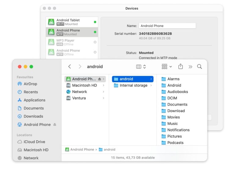 Access Android from Mac: best practices of 2024